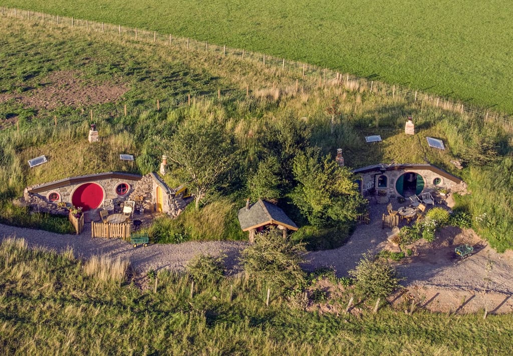 Craighead Hobbit Howfs | quirky holiday homes | Dunblane