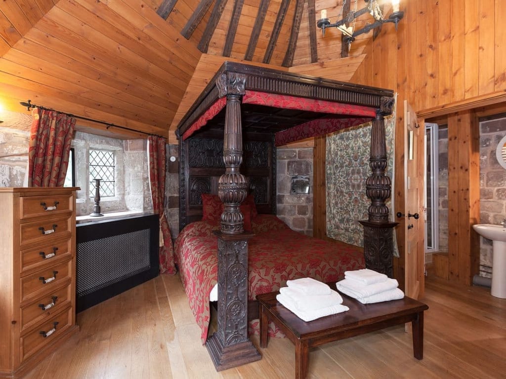 Caverswall Castle listed large group dog-friendly accommodation